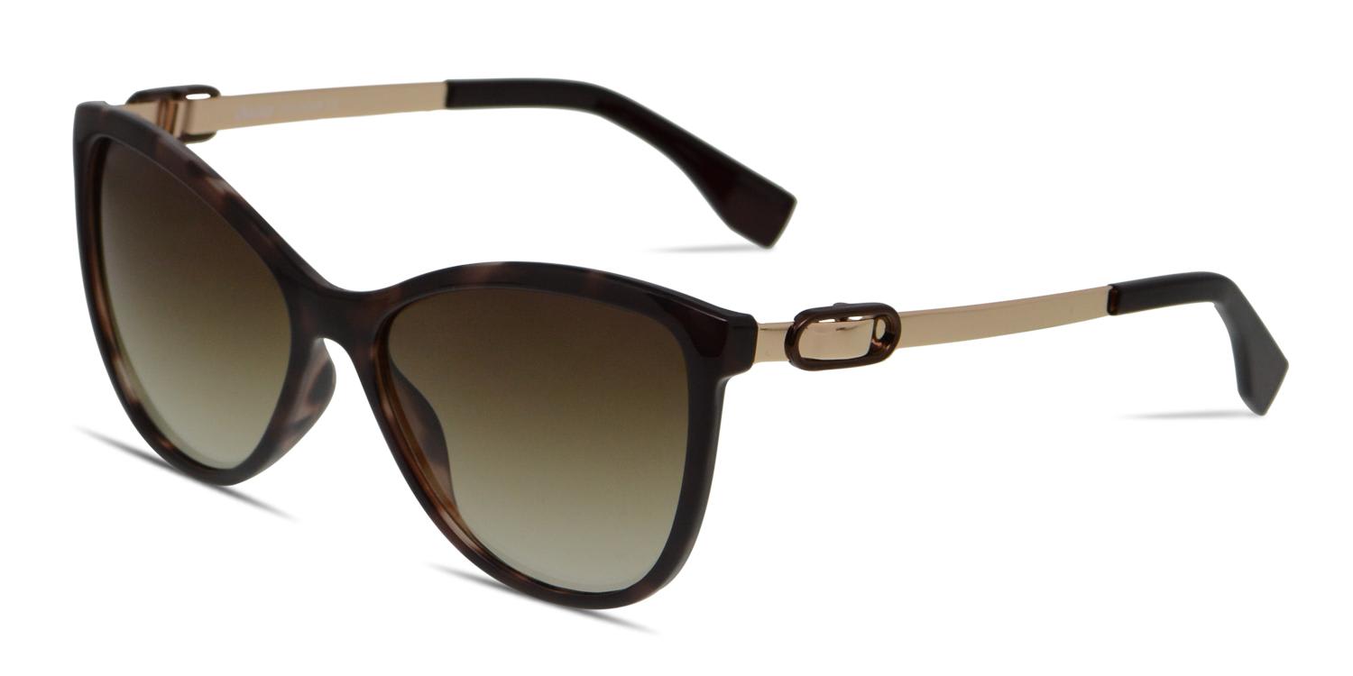 Ocelot Tortoise/Beige/Gold Prescription Sunglasses