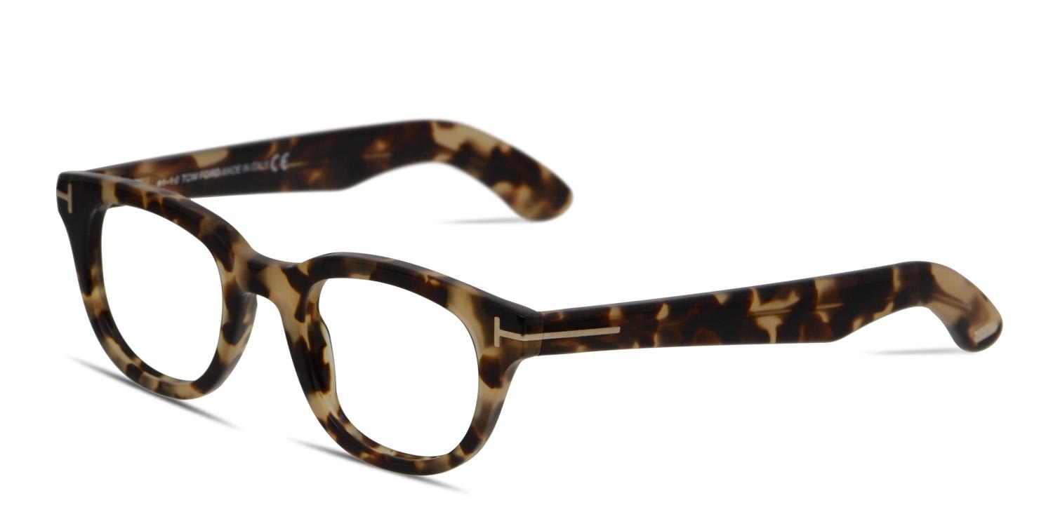 Tom Ford TF5558-B Tortoise/Neutral Prescription Eyeglasses