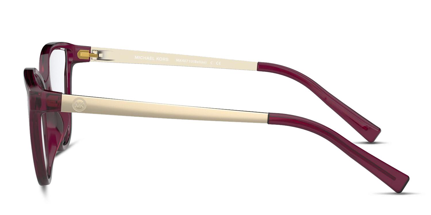 Michael Kors MK4071U Belize Purple/Gold Prescription Eyeglasses