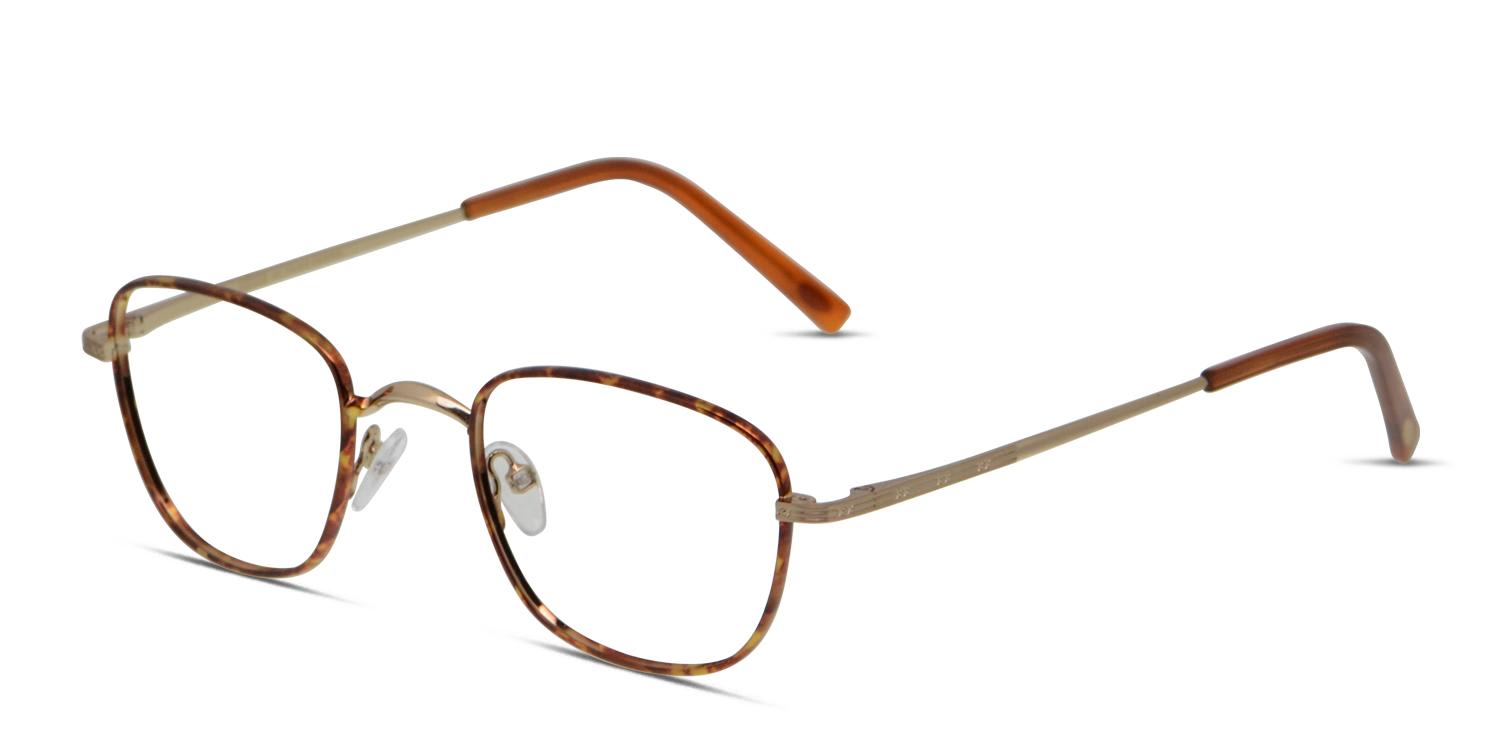 Ottoto Vito Red/Tortoise/Gold Prescription Eyeglasses