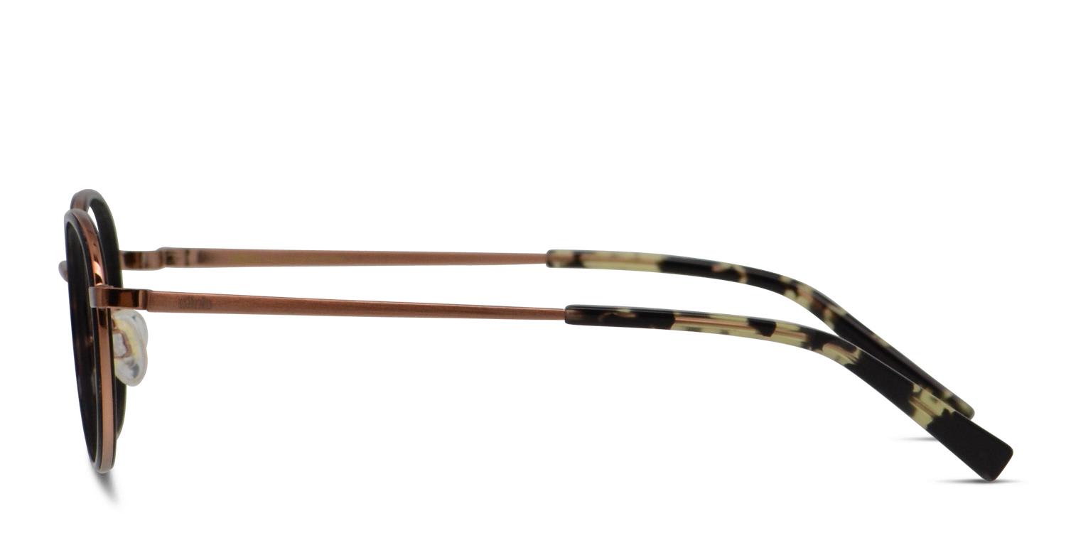 Ottoto Rondo Black/Brown Prescription Eyeglasses