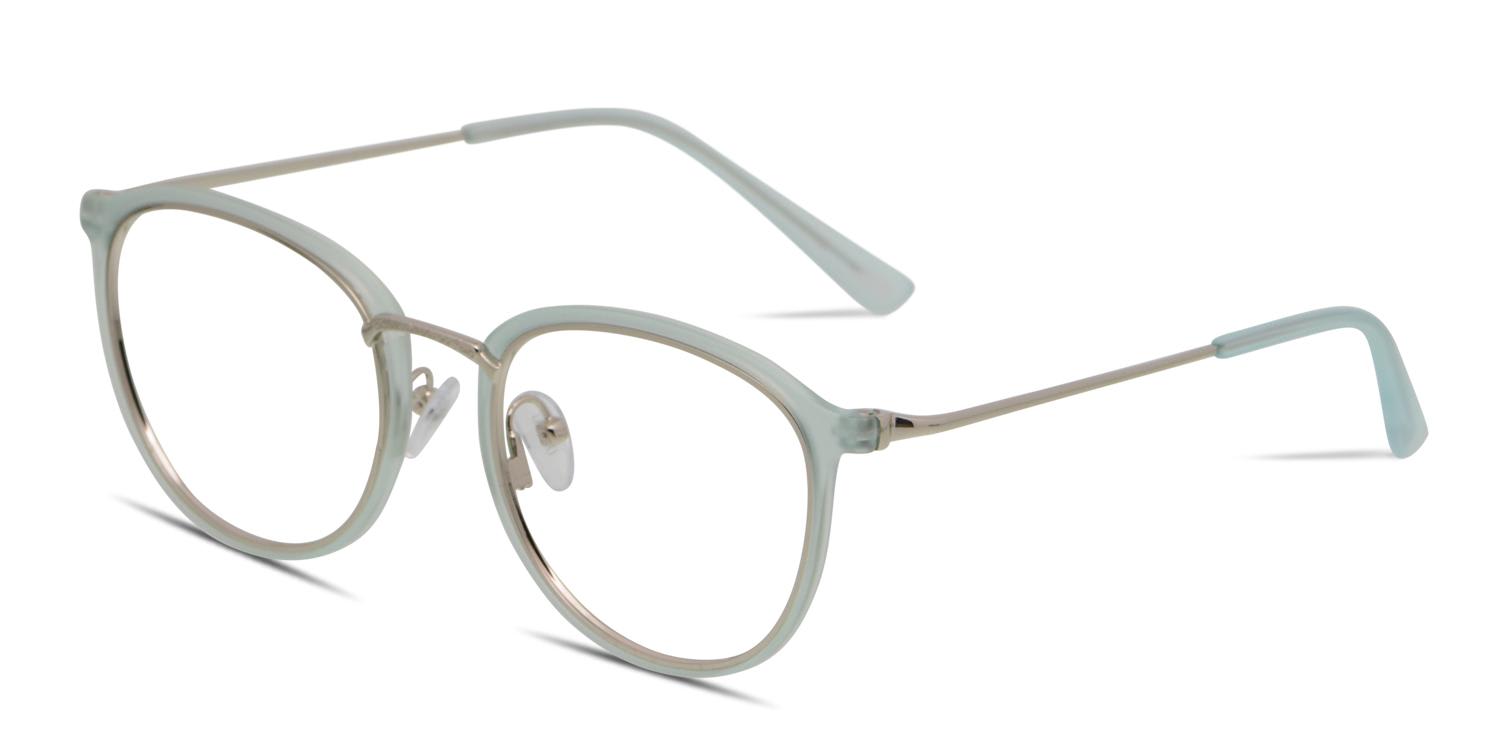 Ottoto Bellona Teal/Silver Prescription eyeglasses
