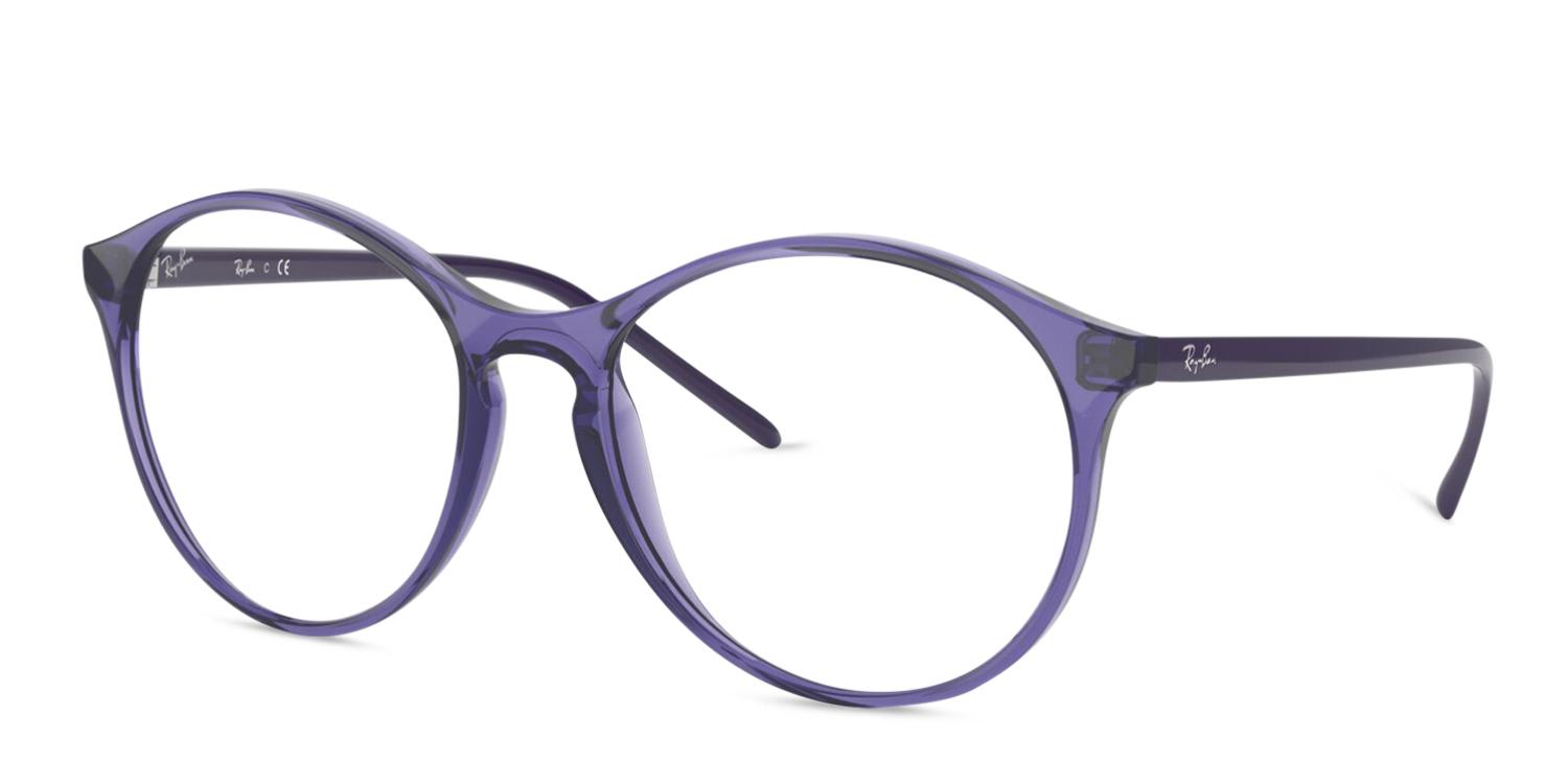 Ray-Ban 5371 Clear Purple Prescription Eyeglasses