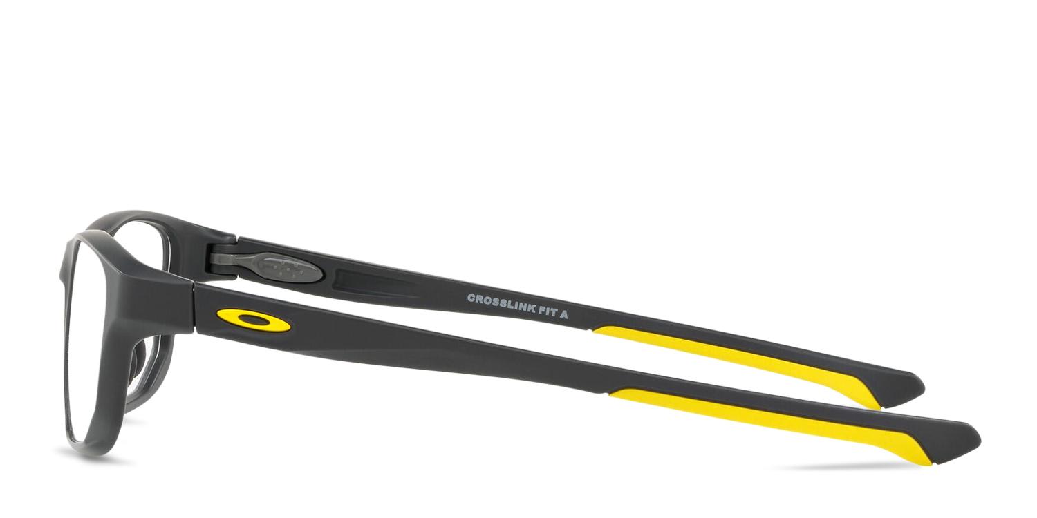 Oakley OX8142 Crosslink Fit A Black/Yellow Prescription Eyeglasses