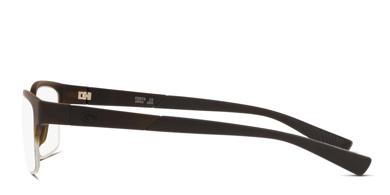 Costa Del Mar Ocean Ridge 220 Olive/Brown/Clear Prescription Eyeglasses