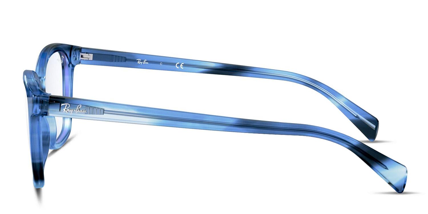 Ray-Ban 5362 Blue/Pattern Prescription Eyeglasses