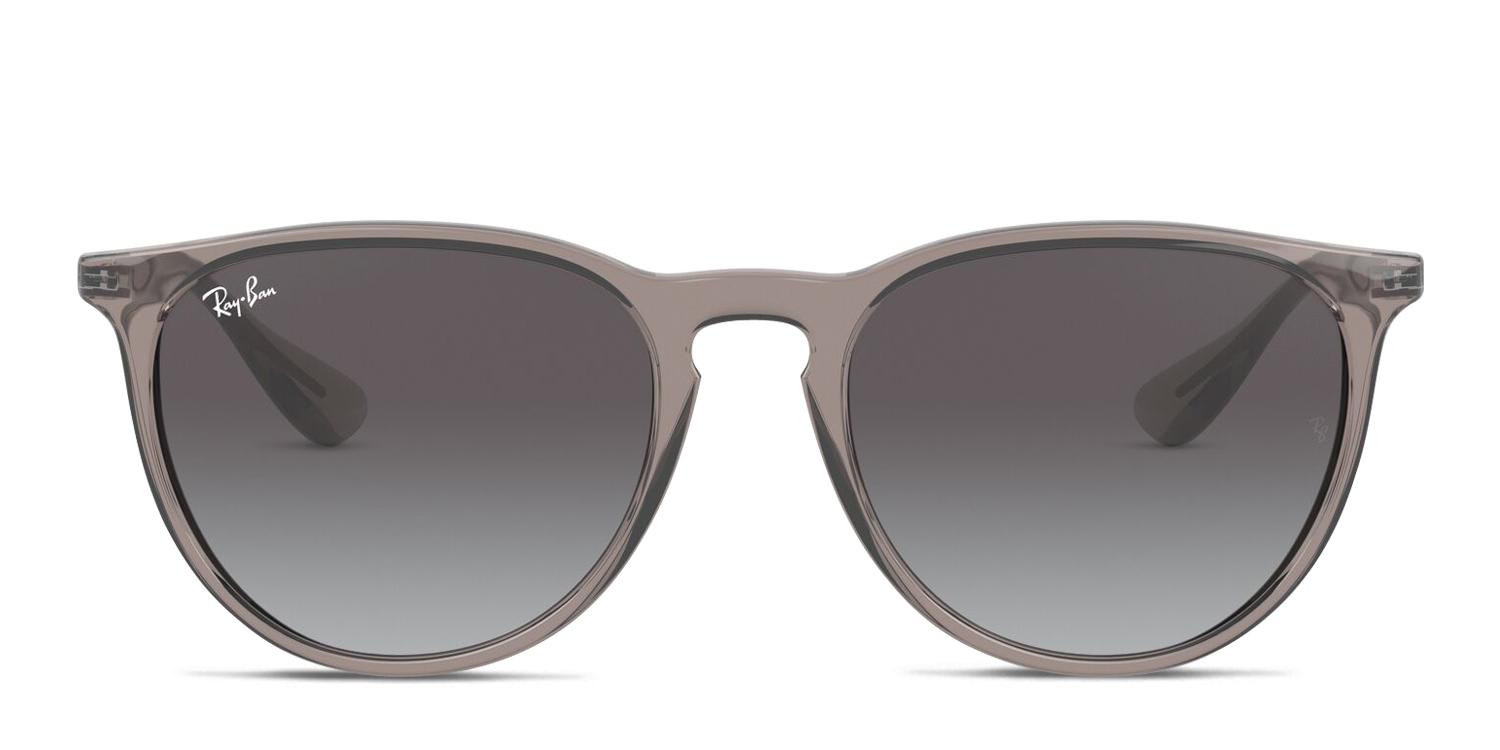 Ray-Ban 4171 Erika Gray/Clear/Red Prescription Sunglasses
