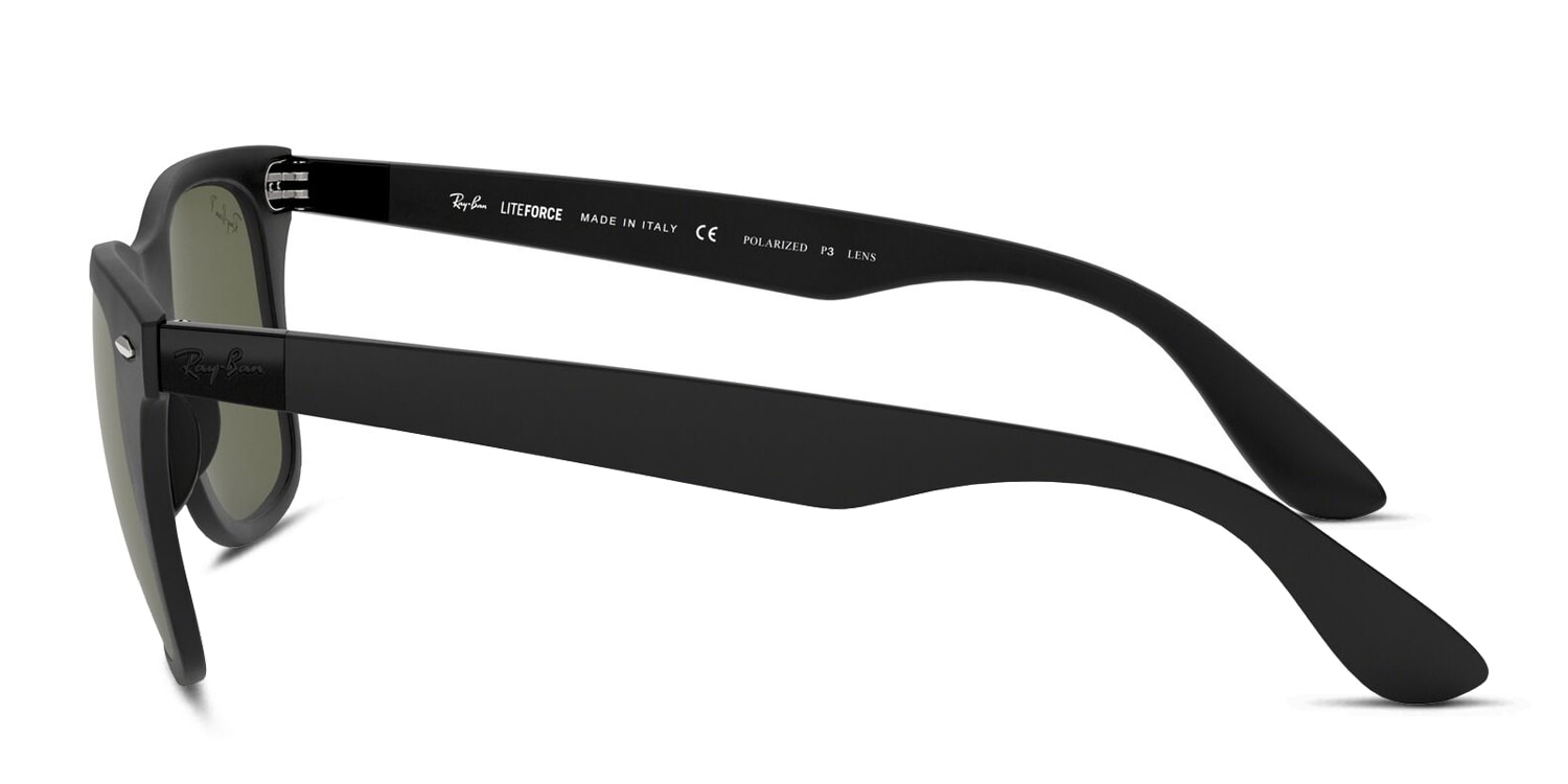 Ray-Ban 4195 Black/Green Sunglasses