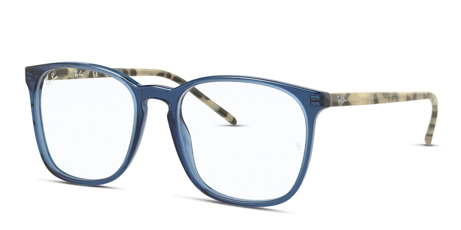 Ray-Ban RX5387 Blue/Neutral/Tortoise Prescription Eyeglasses