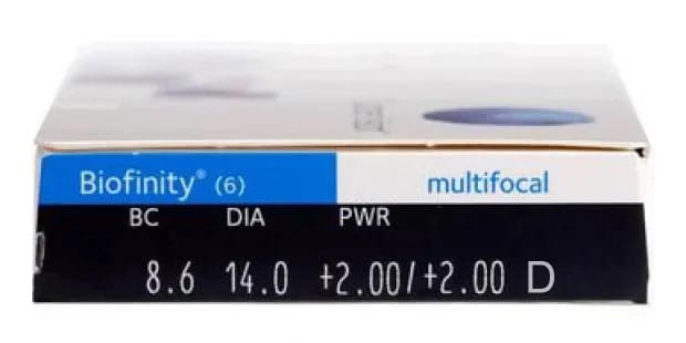 Biofinity Multifocal D 6pk