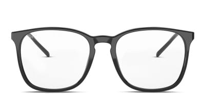 Ray-Ban RX7185 Brown/Clear/Red Prescription Eyeglasses