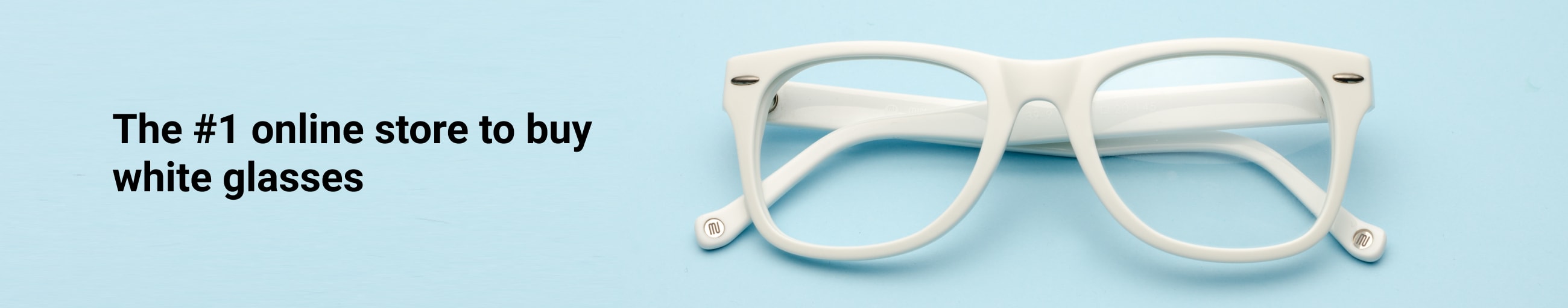 Shop Stylish White Glasses | Get 50% Off Lenses