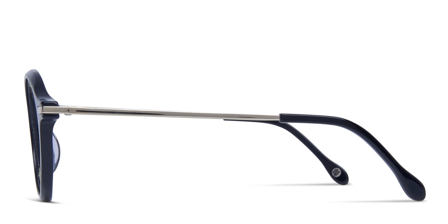 Muse X Hilary Duff Abby Shiny Black Prescription Eyeglasses