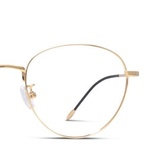 Ottoto Moran Gold Eyeglasses | Includes Free Rx Lenses | GlassesUSA.com