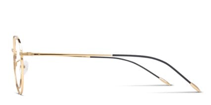 Ottoto Moran Gold Eyeglasses | Includes Free Rx Lenses | GlassesUSA.com