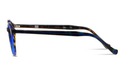 Muse M8071 Blue Tortoise/Multicolor Prescription Eyeglasses