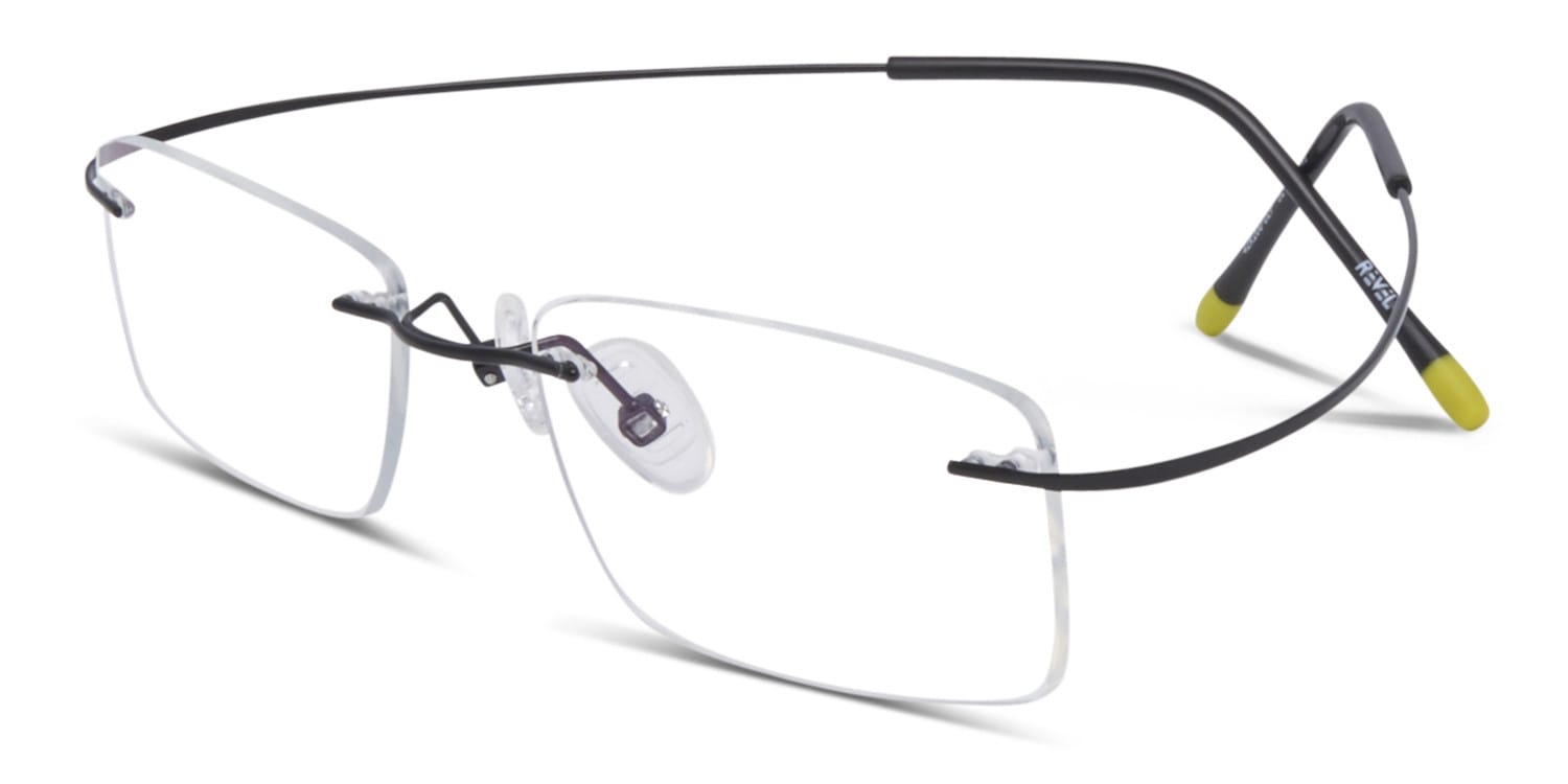 Revel Dwayne Black Prescription Eyeglasses