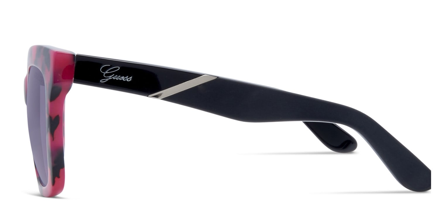 Guess GU7342 Pink w/Black Prescription Sunglasses