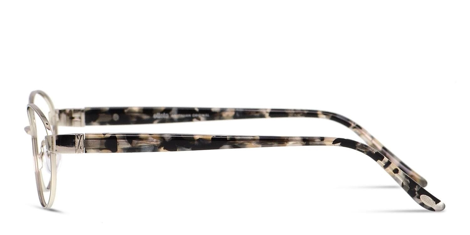 Ottoto Espresso Silver/Tortoise Prescription Eyeglasses