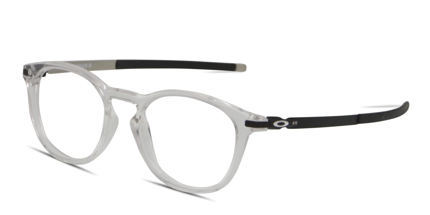 Oakley Pitchman R Clear w/Black Prescription Eyeglasses