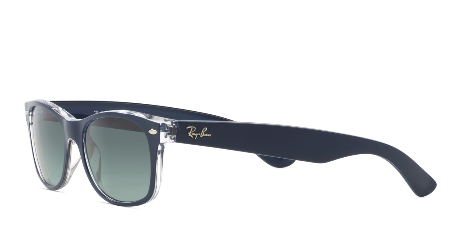 Ray-Ban 2132 New Wayfarer Blue/Clear