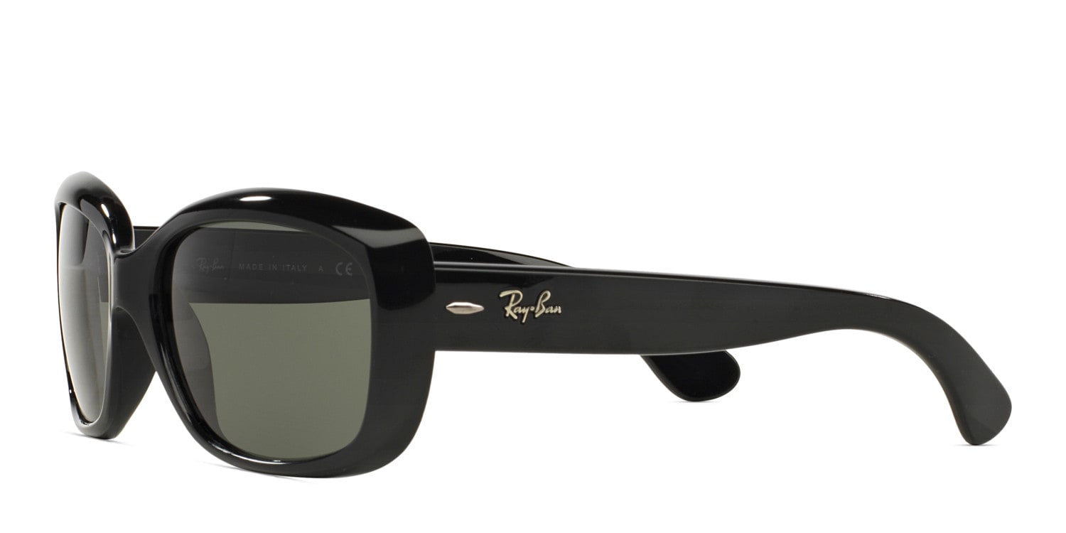 Ray-Ban 4101 Jackie Ohh Black w/Green Polarized