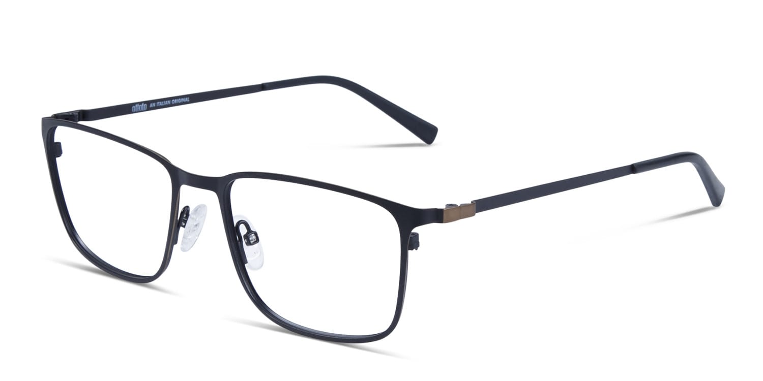Ottoto Matteo Black Eyeglasses | Includes Free Rx Lenses | GlassesUSA.com