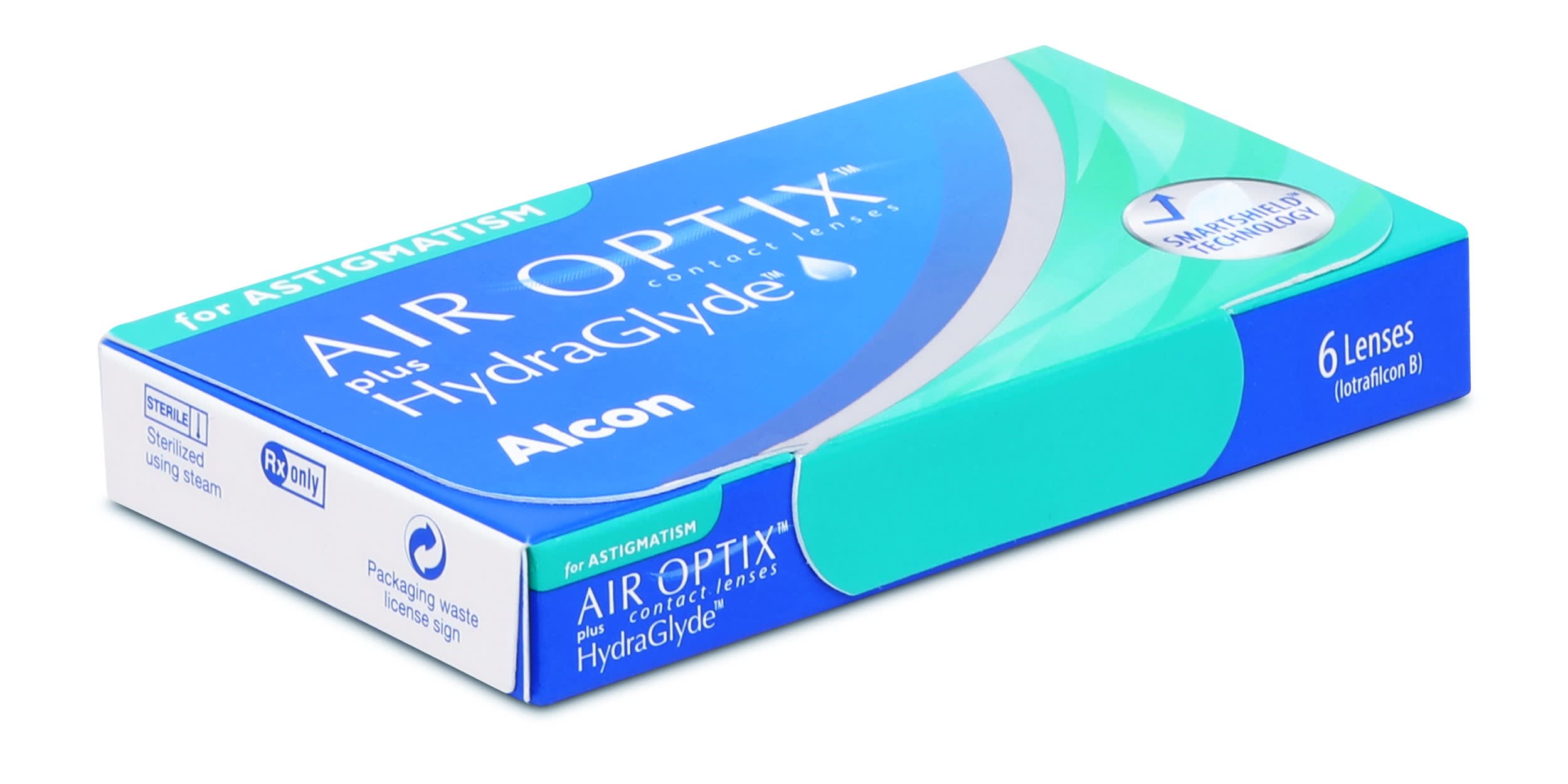 Air Optix HydraGlyde Astig 6pk Contact Lenses online | GlassesUSA