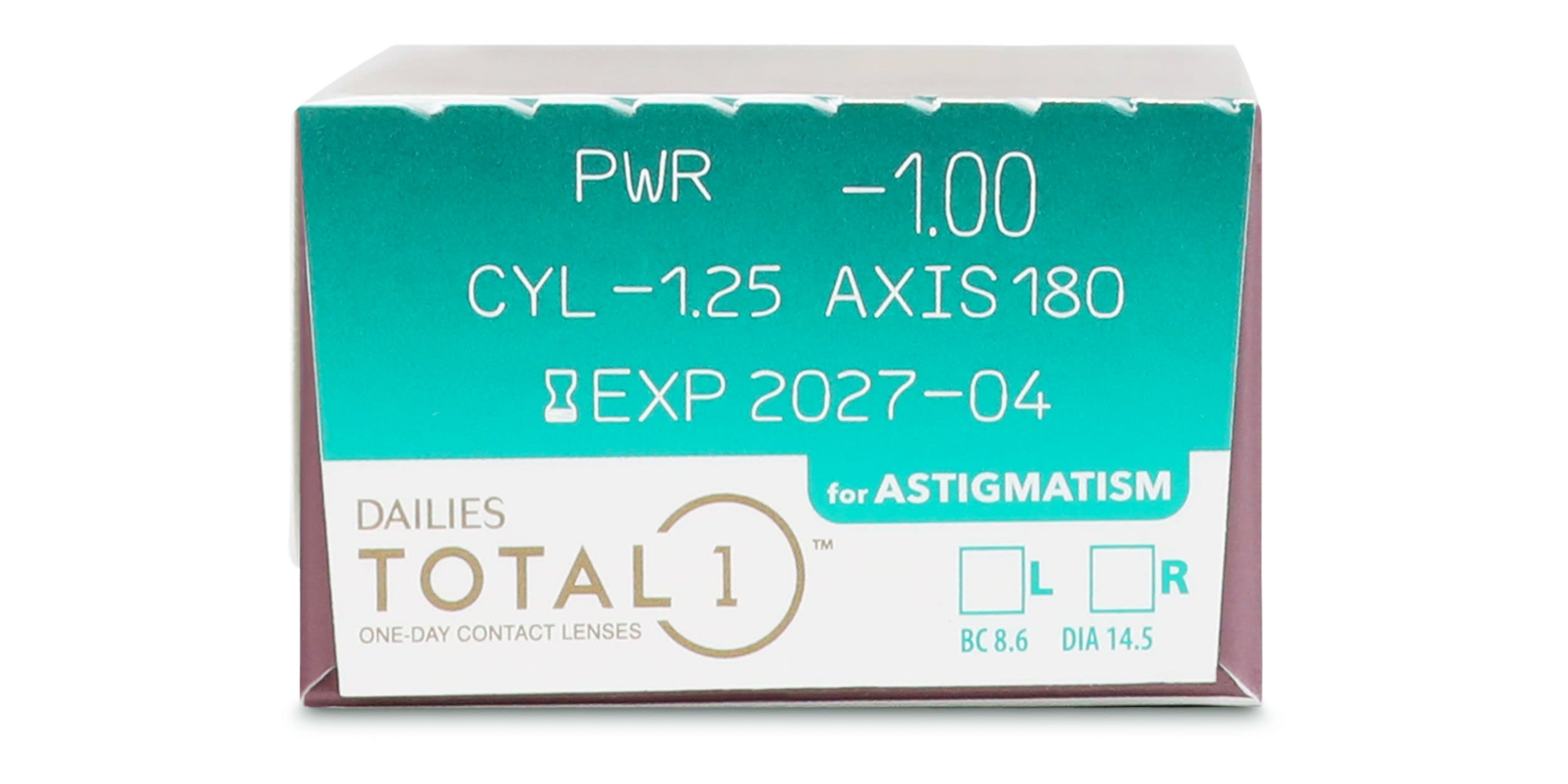 DAILIES TOTAL1® for Astigmatism