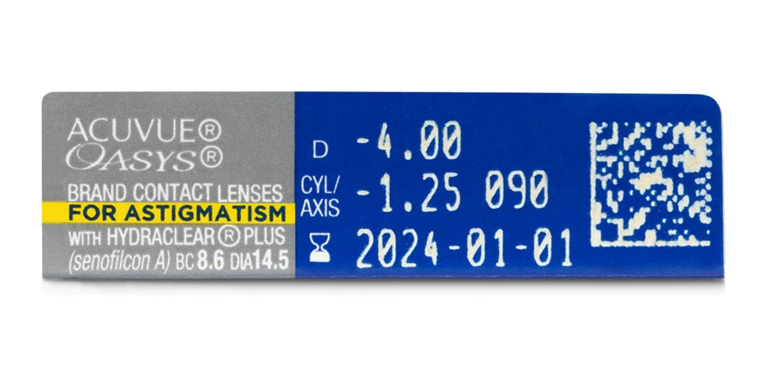 Acuvue Oasys for Astig. 6pk Contact Lenses online | GlassesUSA