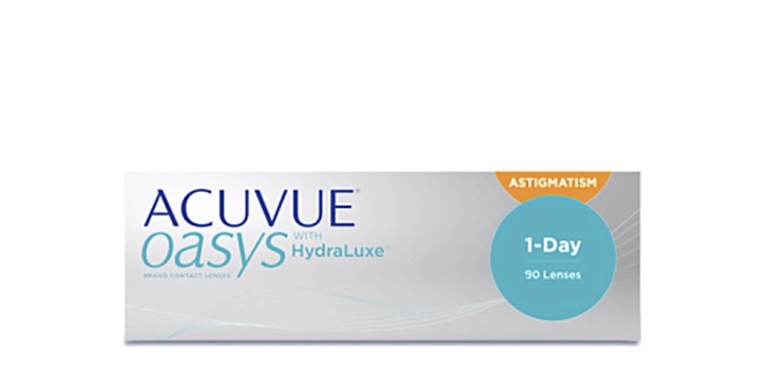 Acuvue Oasys 1-Day w/Hydra Astig Contact Lenses online | GlassesUSA