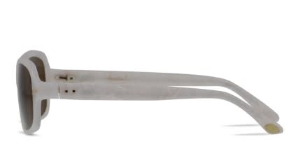 Amelia E. Alexus White Prescription Sunglasses