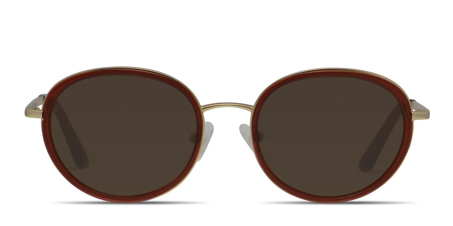Muse Kent Orange, Red, Gold Prescription Sunglasses - 50% Off Lenses