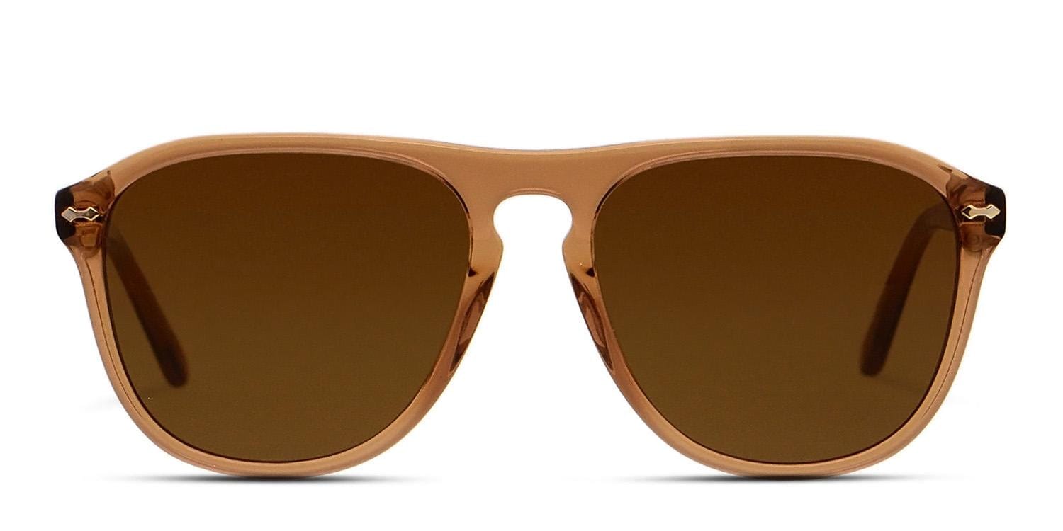 Ottoto Guapo Beige, Clear Prescription Sunglasses - 50% Off Lenses