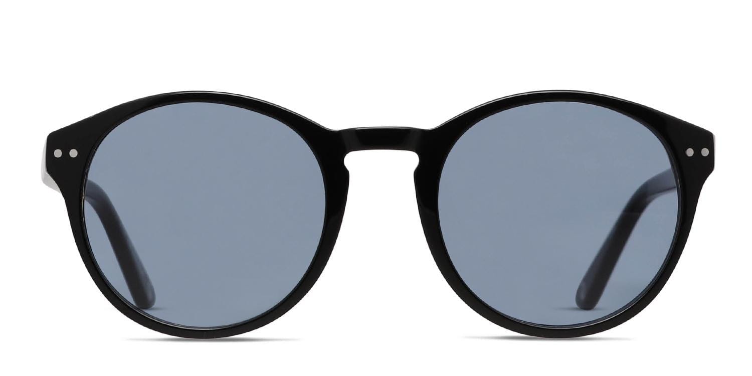 Muse Aussie Shiny Black Prescription Sunglasses - 50% Off Lenses