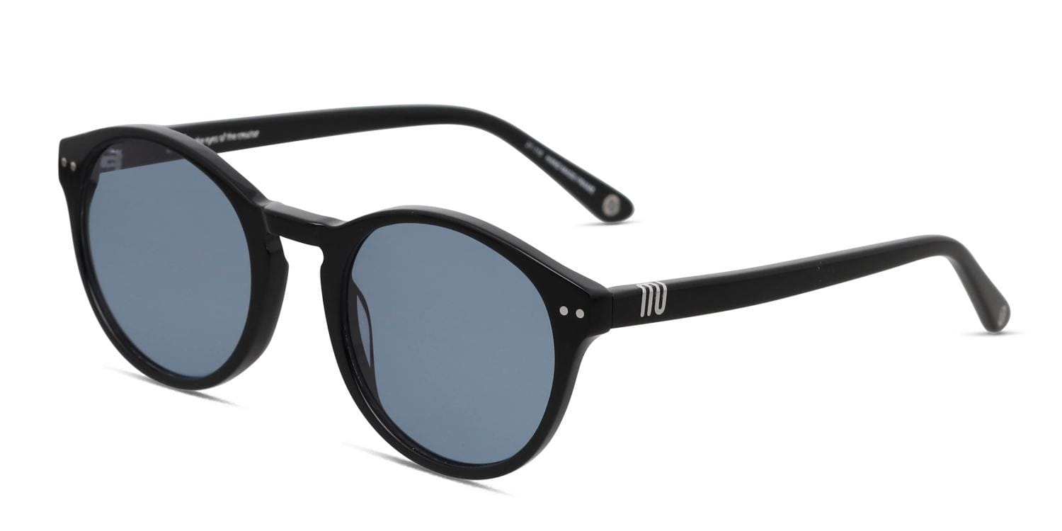 Muse Aussie Shiny Black Prescription Sunglasses