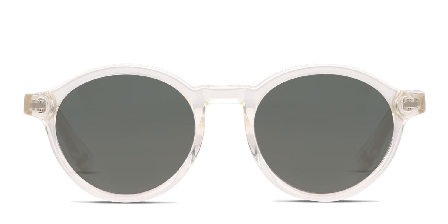 Muse M Round Yellow, Clear Prescription Sunglasses - 50% Off Lenses