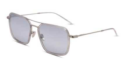 Ottoto Presto Clear, Silver Prescription Sunglasses - 50% Off Lenses