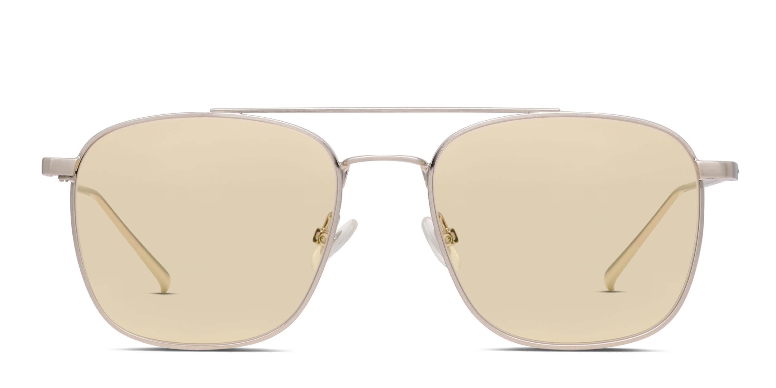 Ottoto Roland Silver, Yellow Prescription Sunglasses