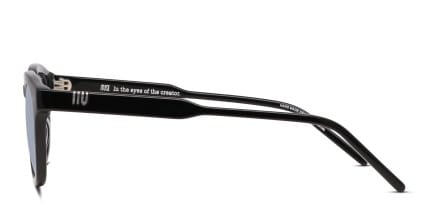 Muse Optimum Shiny Black, Blue Prescription Sunglasses