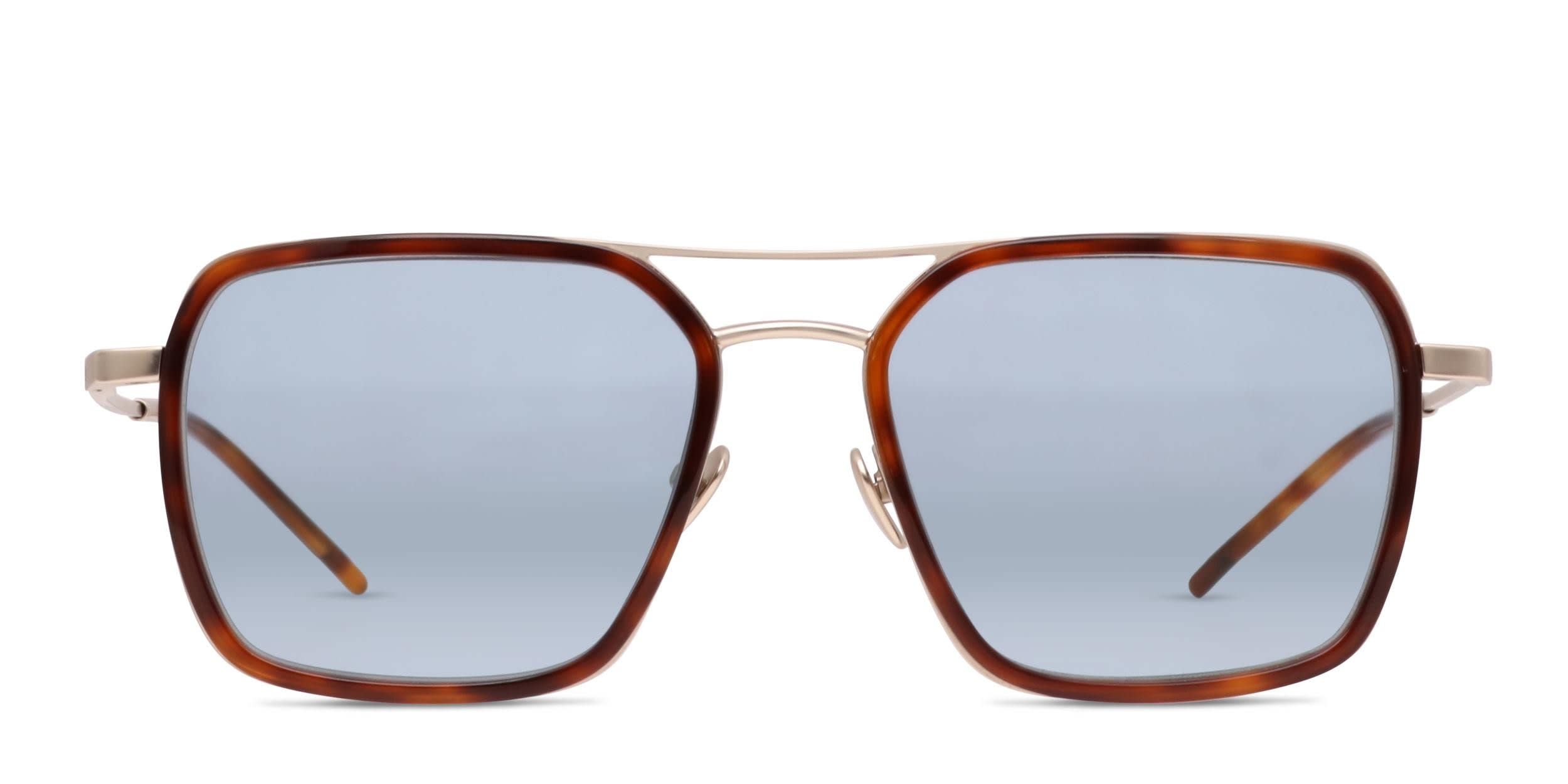 Ottoto Presto Tortoise, Gold, Blue Prescription Sunglasses