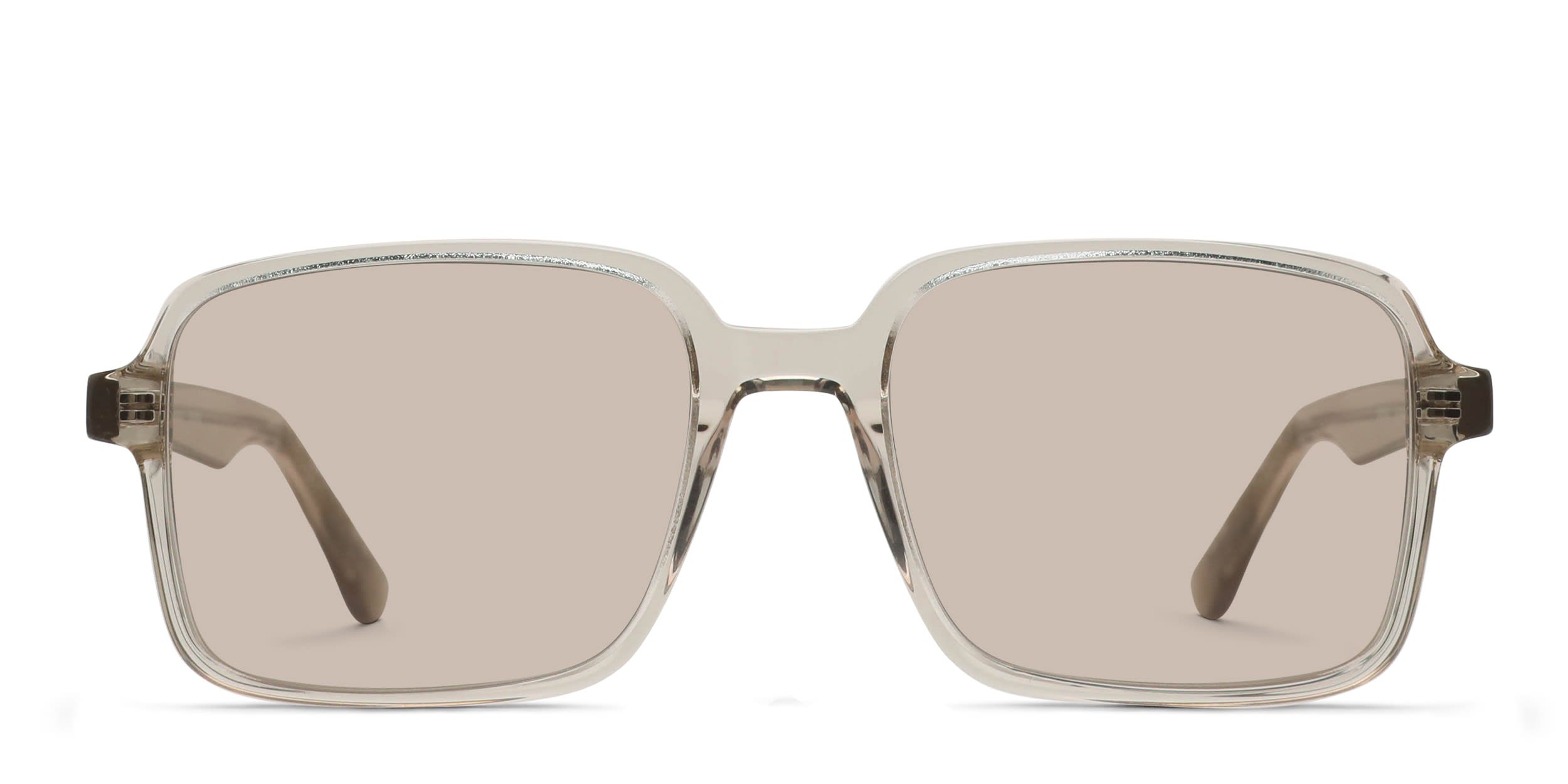 Muse Summer Oddity Beige, Clear Prescription Sunglasses