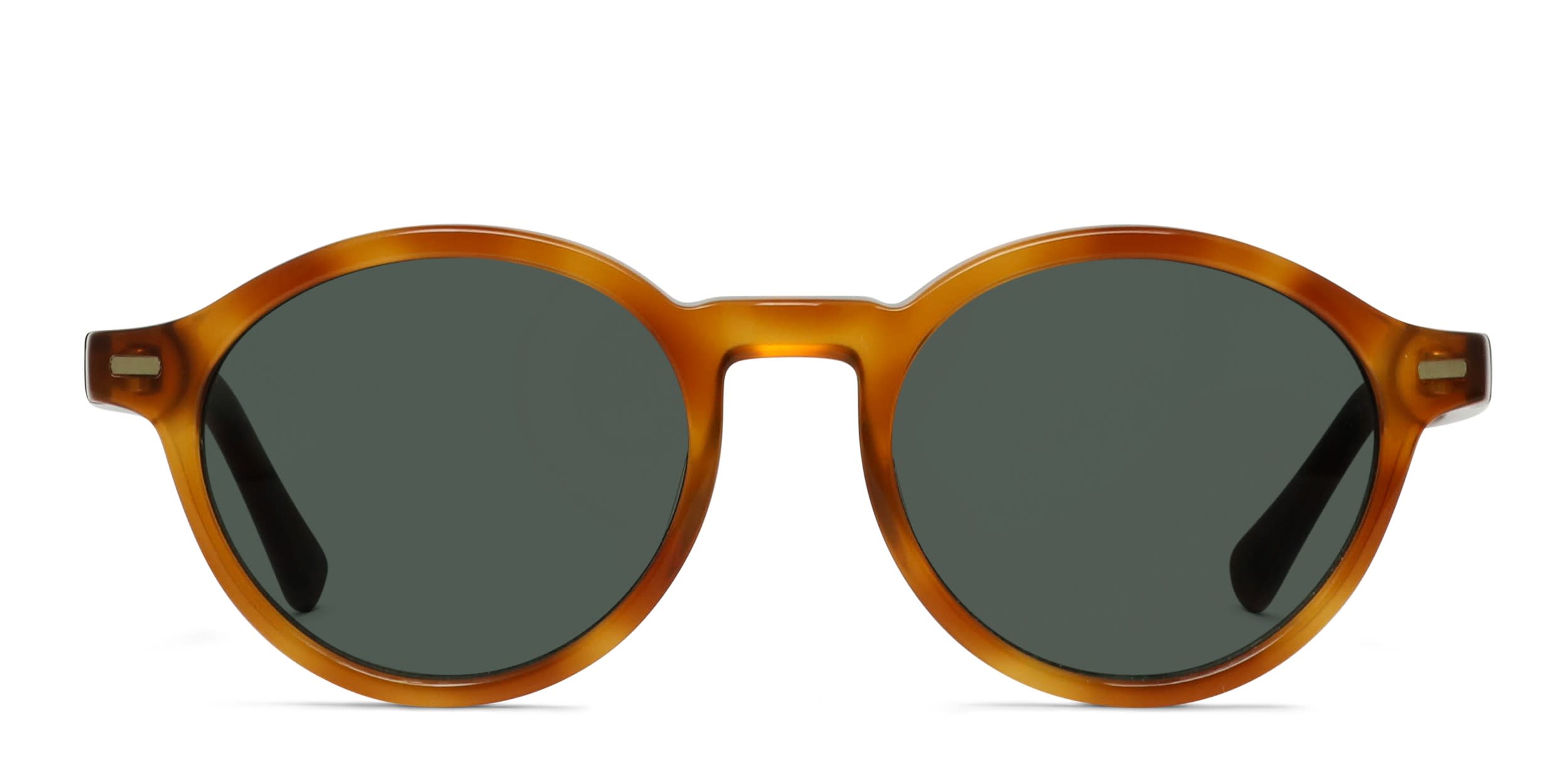 Muse M Round Tortoise, Orange Prescription Sunglasses