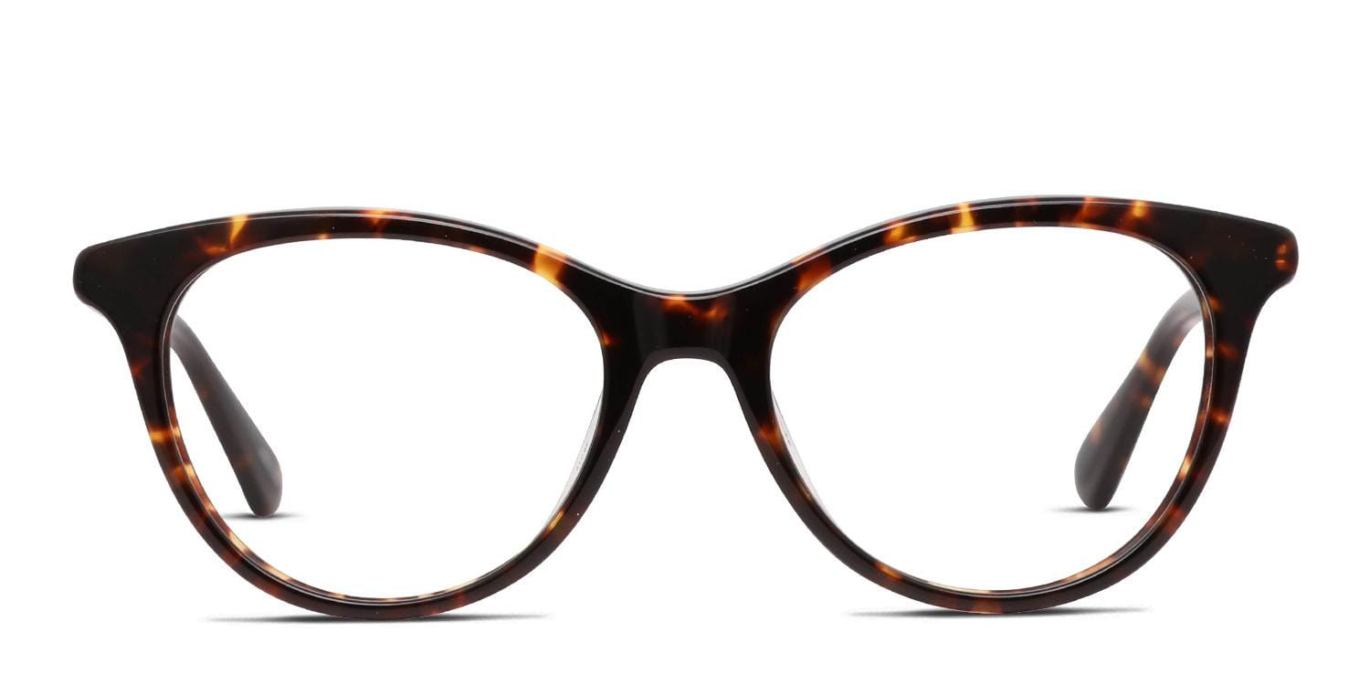Kate Spade Caelin Tortoise Eyeglasses | Includes Free Rx Lenses | GlassesUSA.com