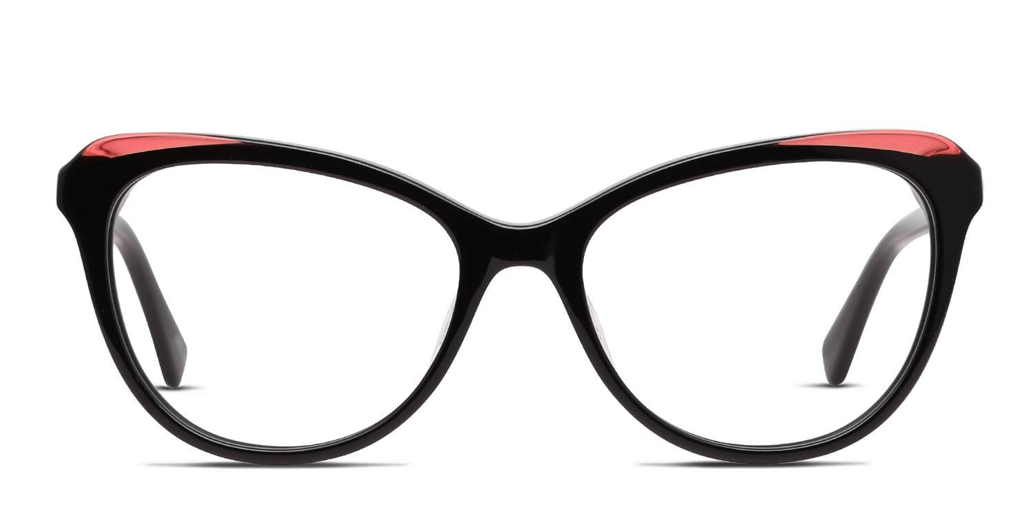 Kate Spade Chantelle Shiny Black Eyeglasses | Includes Free Rx Lenses ...