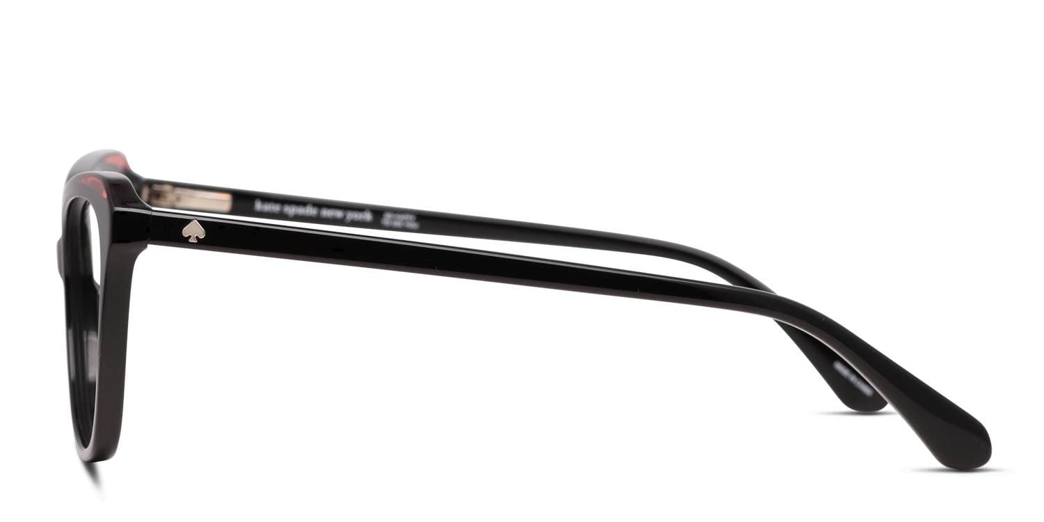 Kate Spade Chantelle Shiny Black Prescription Eyeglasses