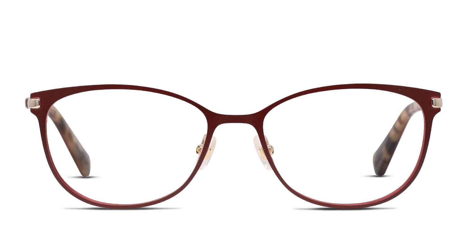 Kate Spade Jabria Red/Gold Eyeglasses | Includes Free Rx Lenses ...