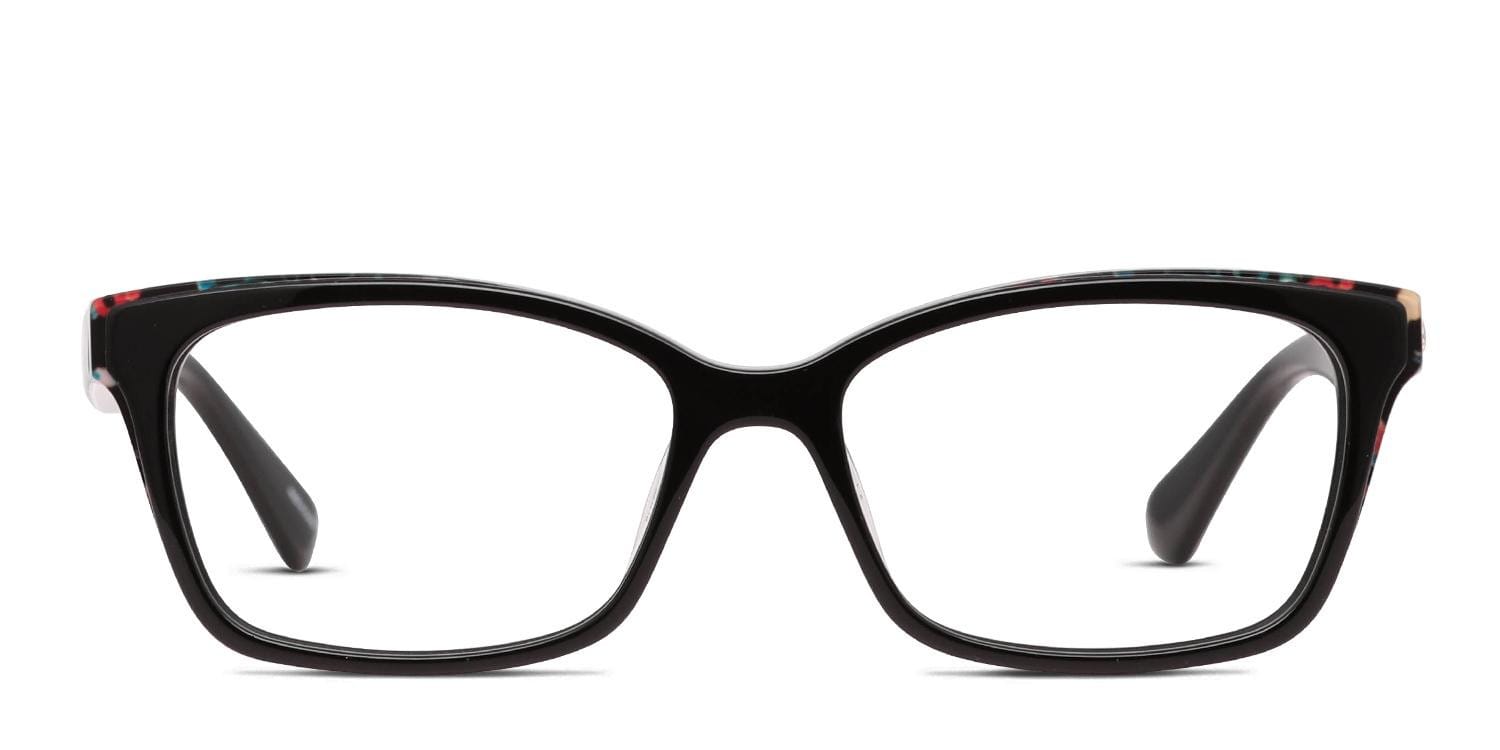 Kate Spade Jeri Black/Multicolor Eyeglasses | Includes Free Rx Lenses ...