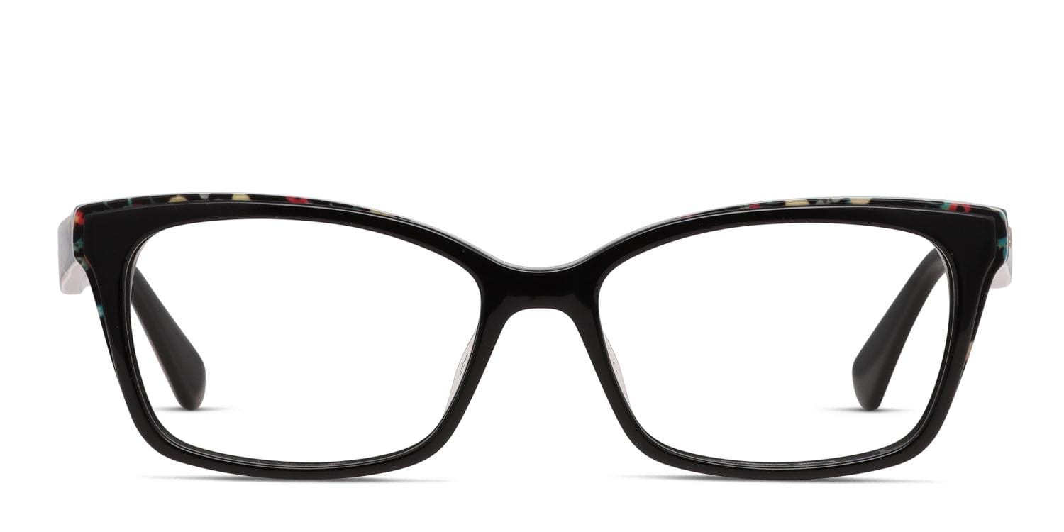 Kate Spade Jeri Black/Multicolor Prescription Eyeglasses
