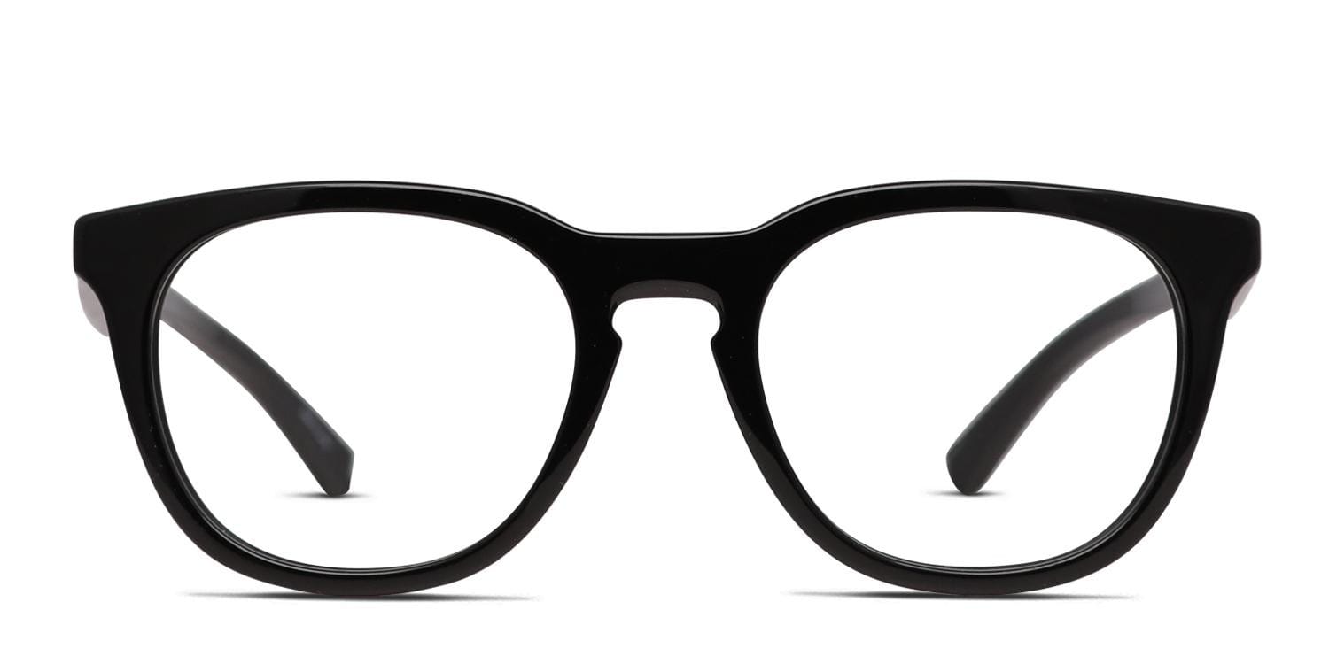 Smith Revelry Shiny Black Eyeglasses | Includes Free Rx Lenses ...